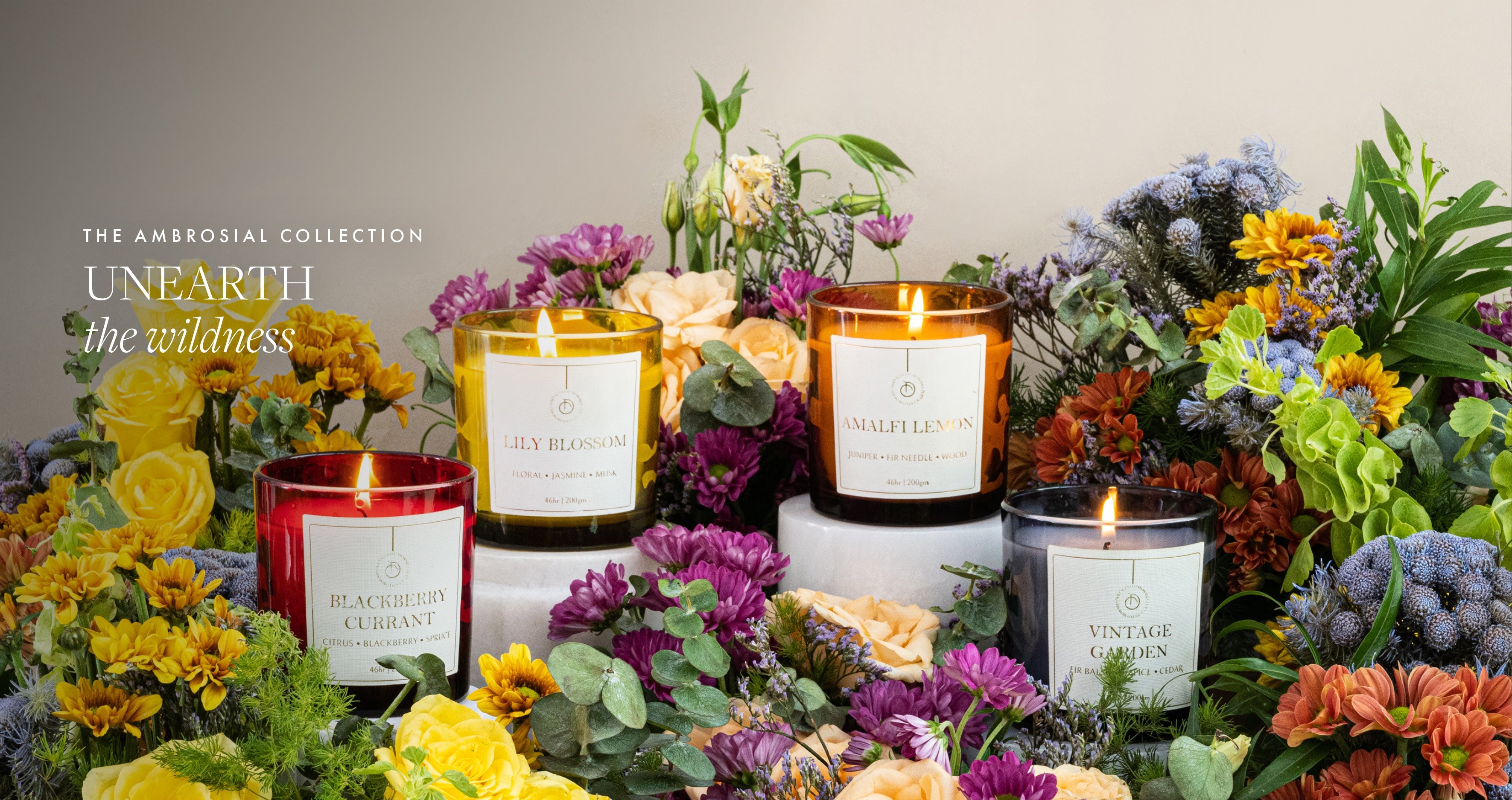 The Ambrosial Collection – Doft Candles