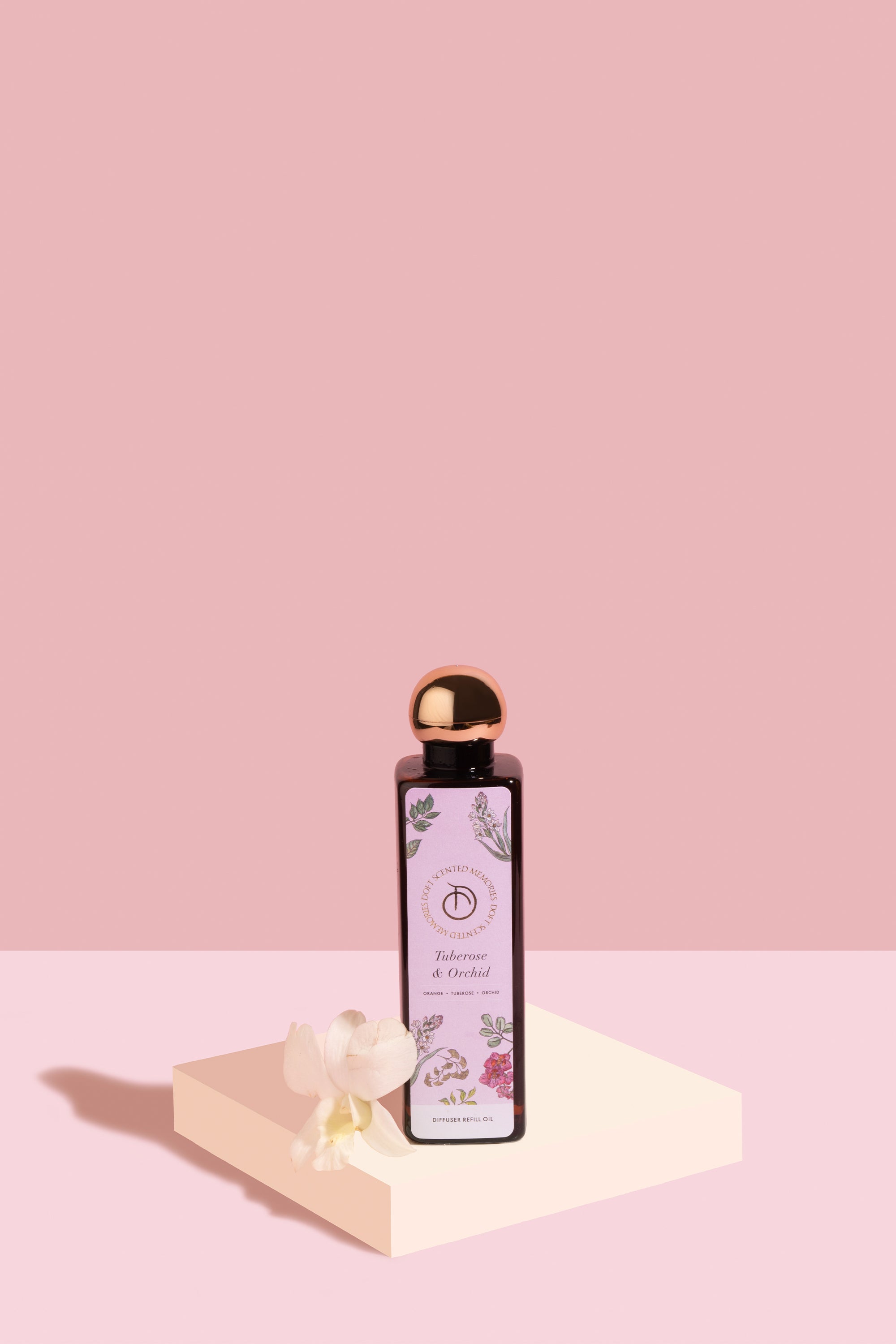 Scented Diffuser Refill Oil | Tuberose & Orchid – Doft Candles