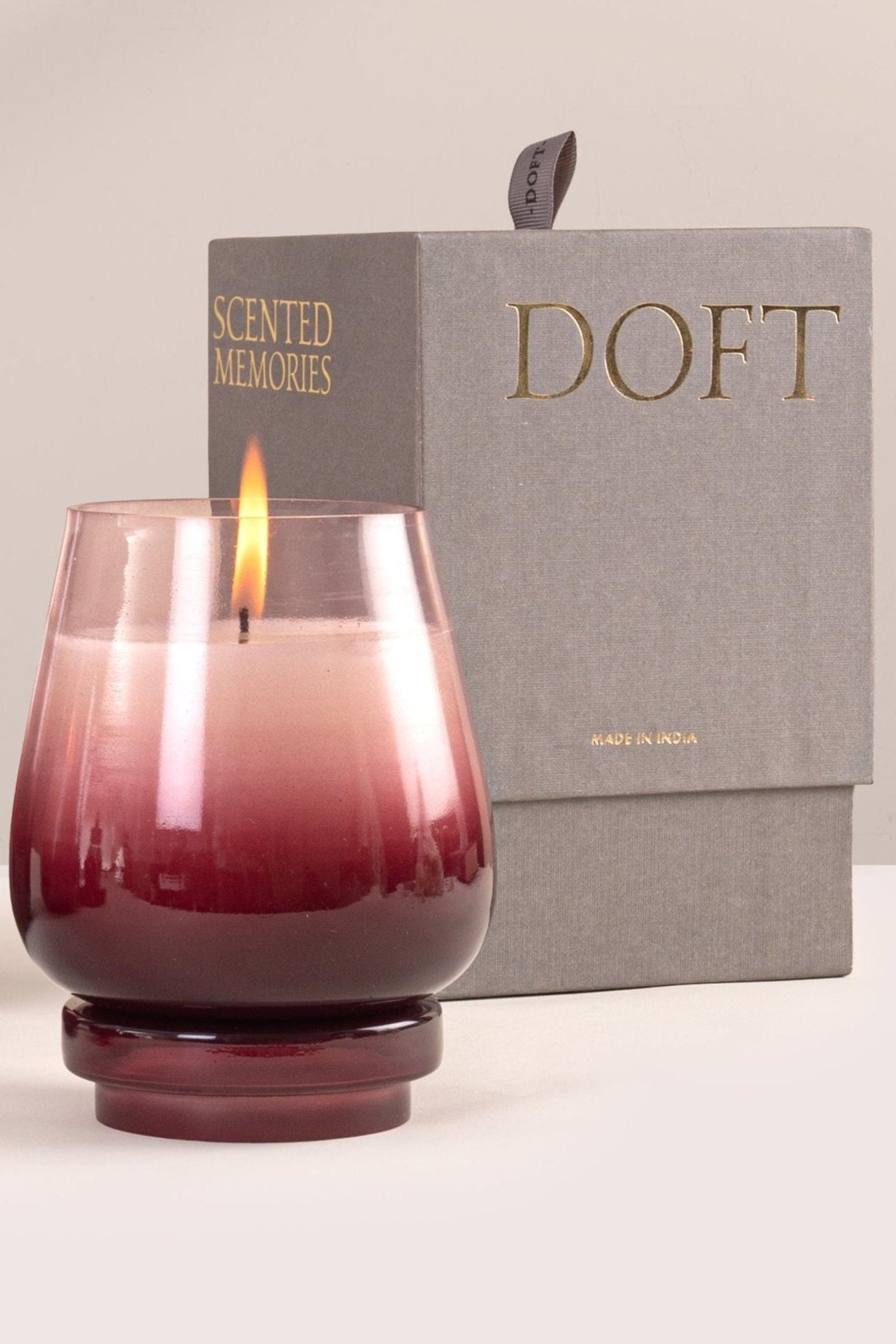 Cosmic Hues - Lid Jar Candle | Purple | Opulent Oud – Doft Candles