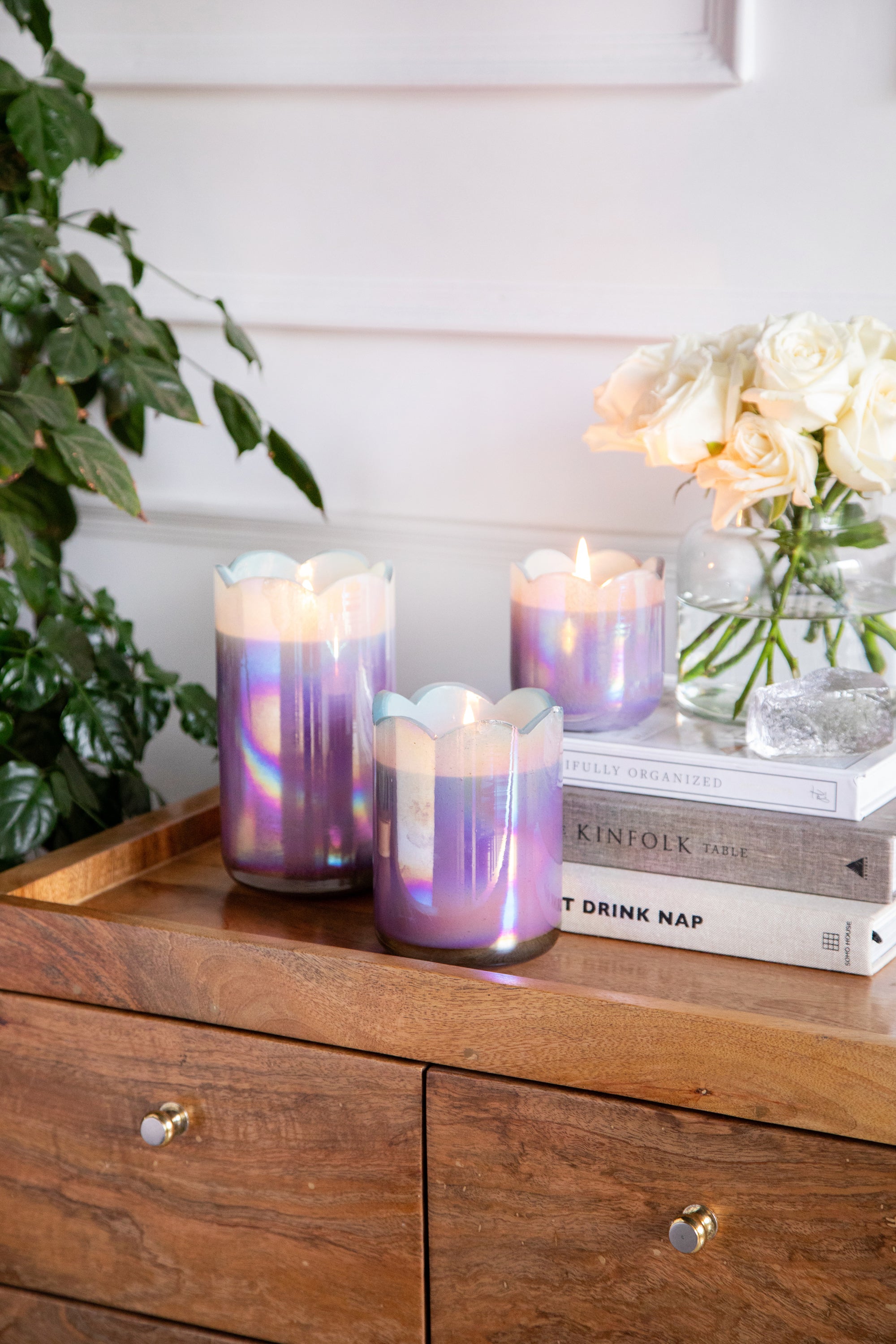 Sacred Lotus | Blue & Lavender | Scented Candle – Doft Candles
