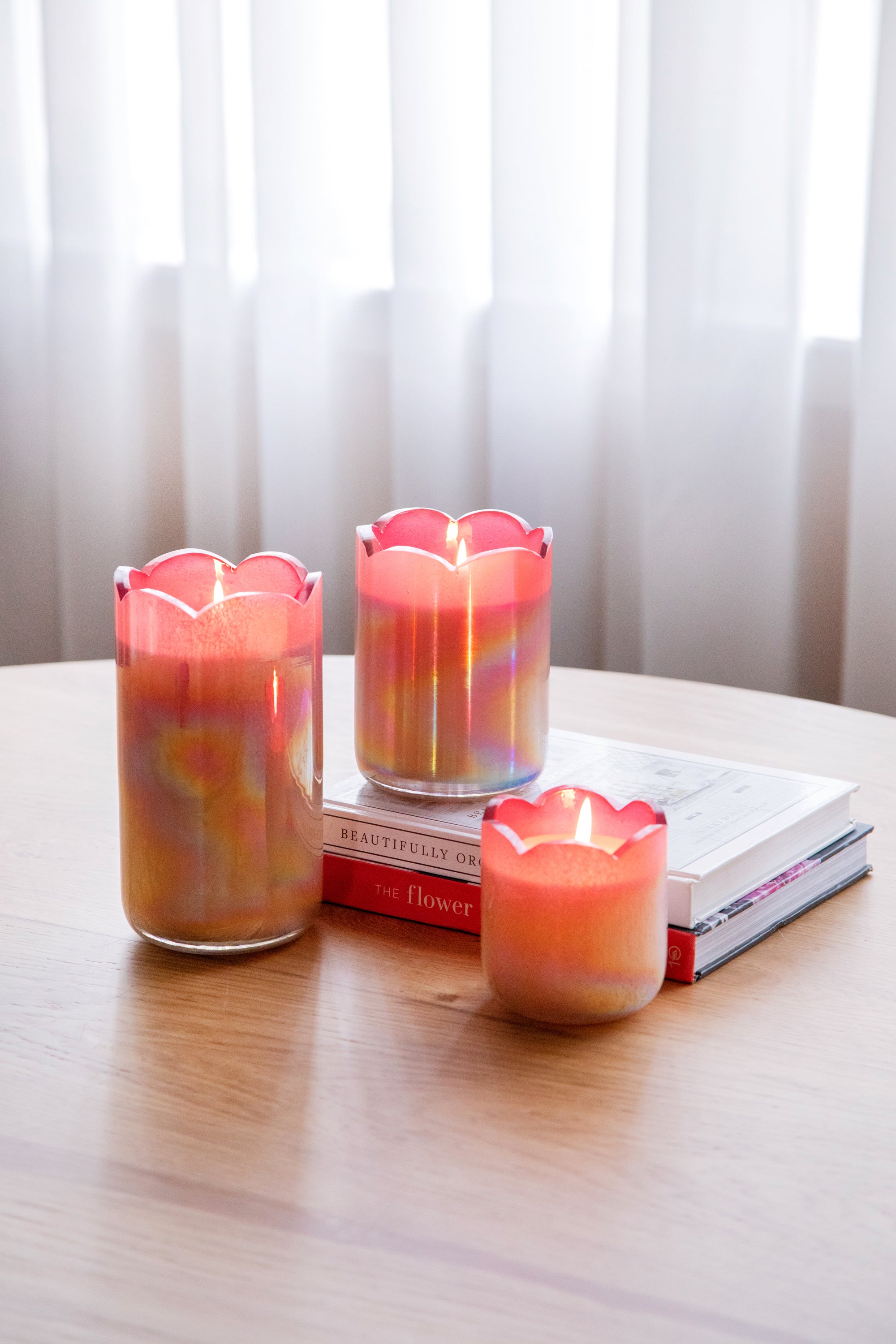 Sacred Lotus | Pink & Gold | Scented Candle – Doft Candles