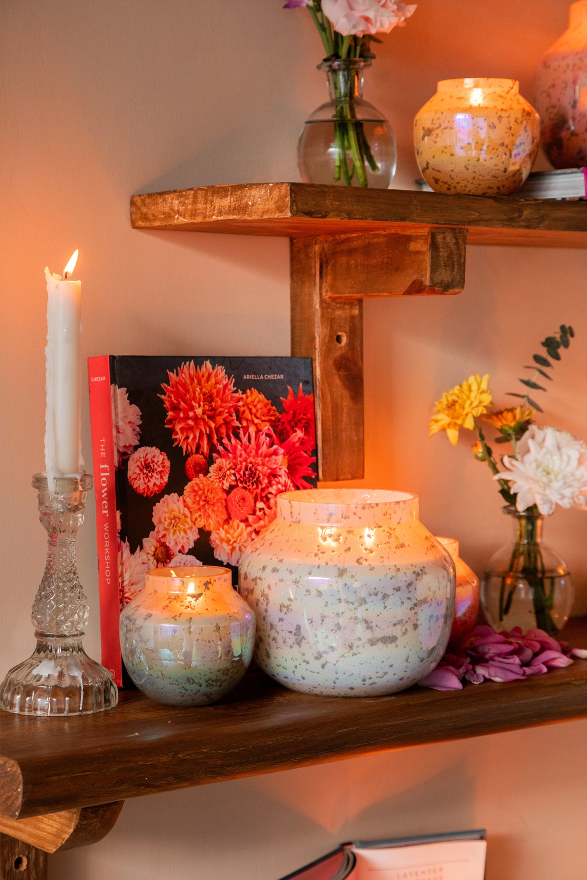 Earthy Glow | Blue | Scented Candle – Doft Candles